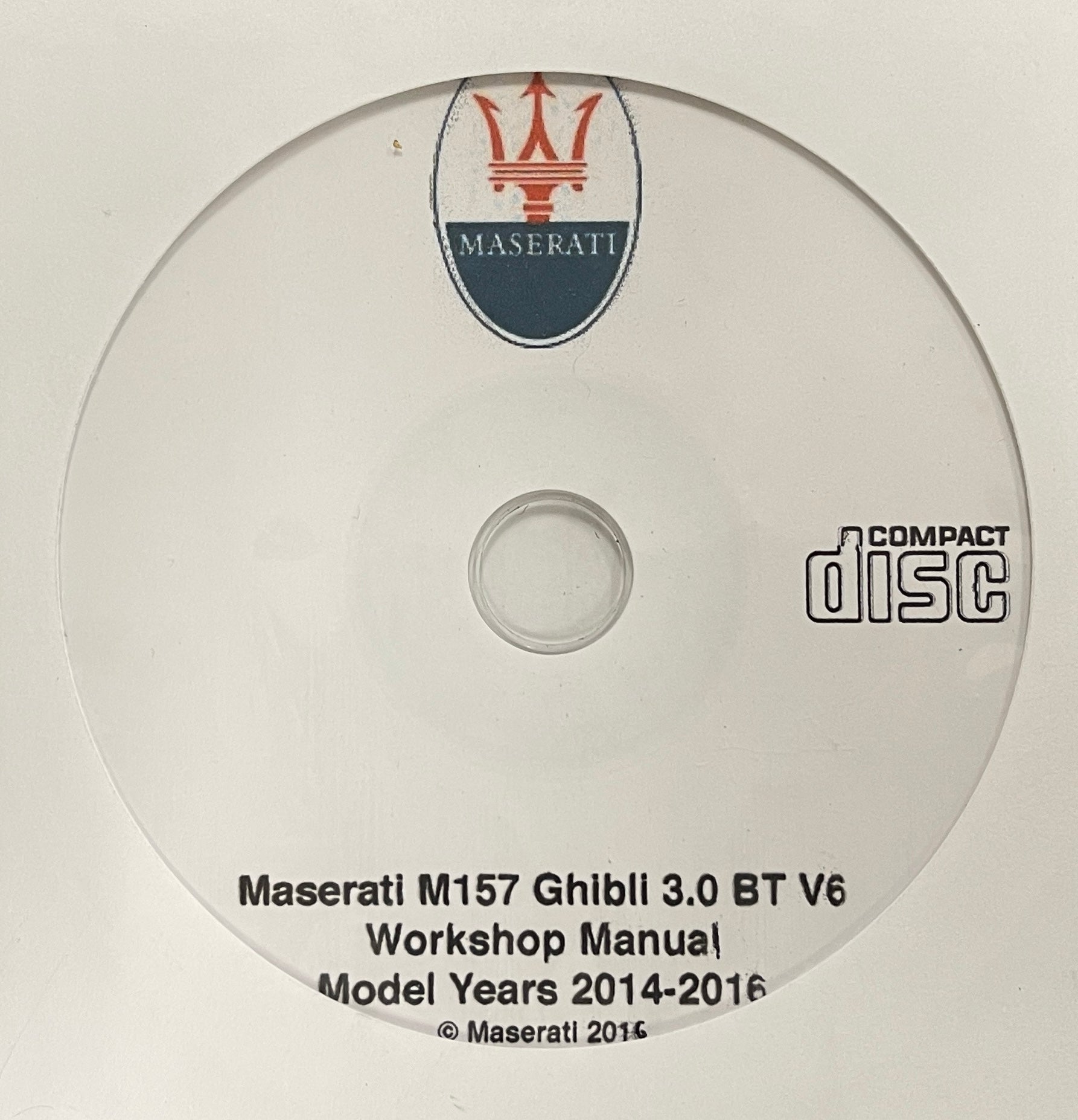 2014-2016 Maserati Ghibli S 3.0 BT V6 Workshop Manual + Wiri – Schiff ...