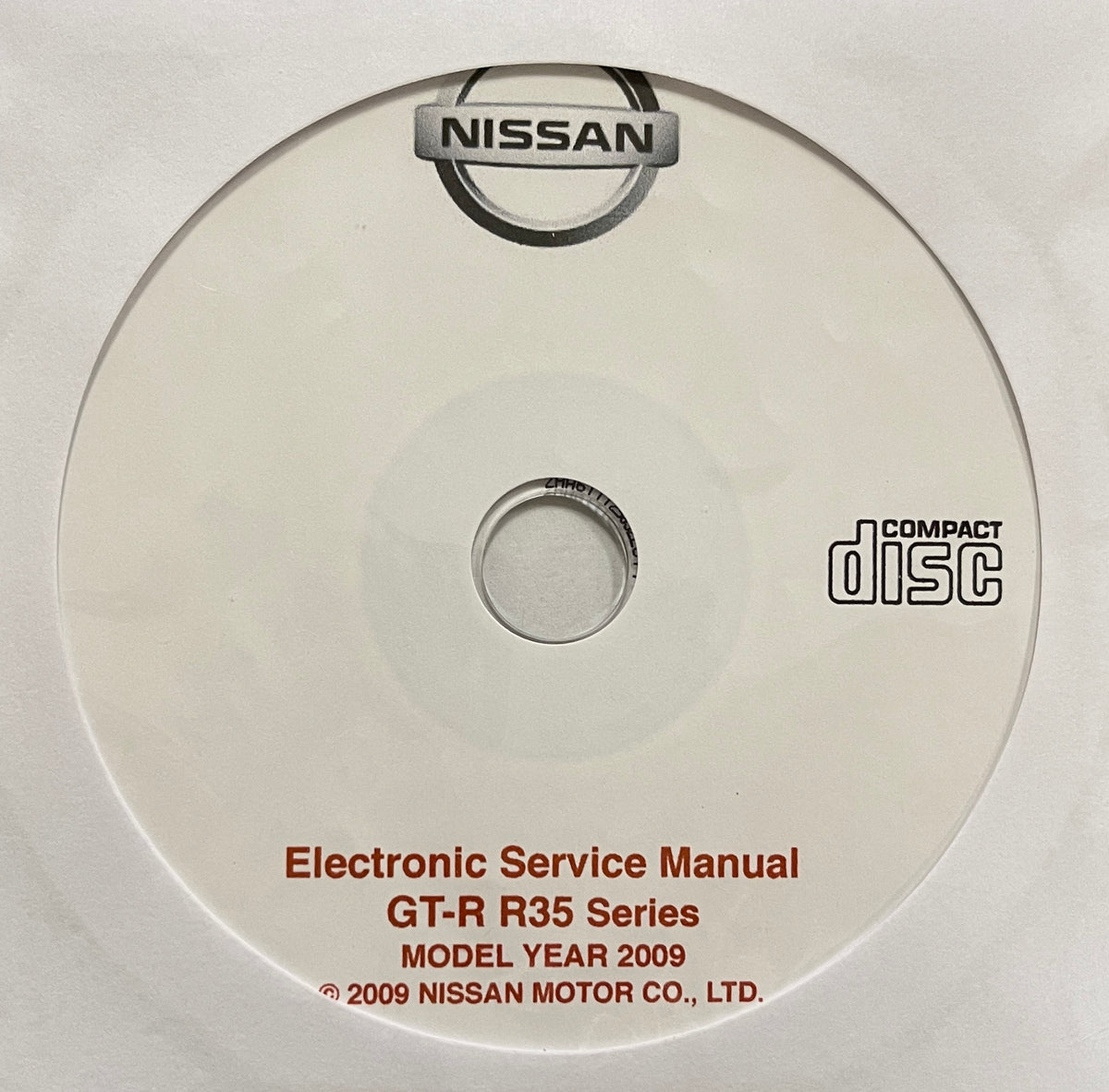 2009 Nissan GT-R R35 Series Workshop Manual – Schiff European
