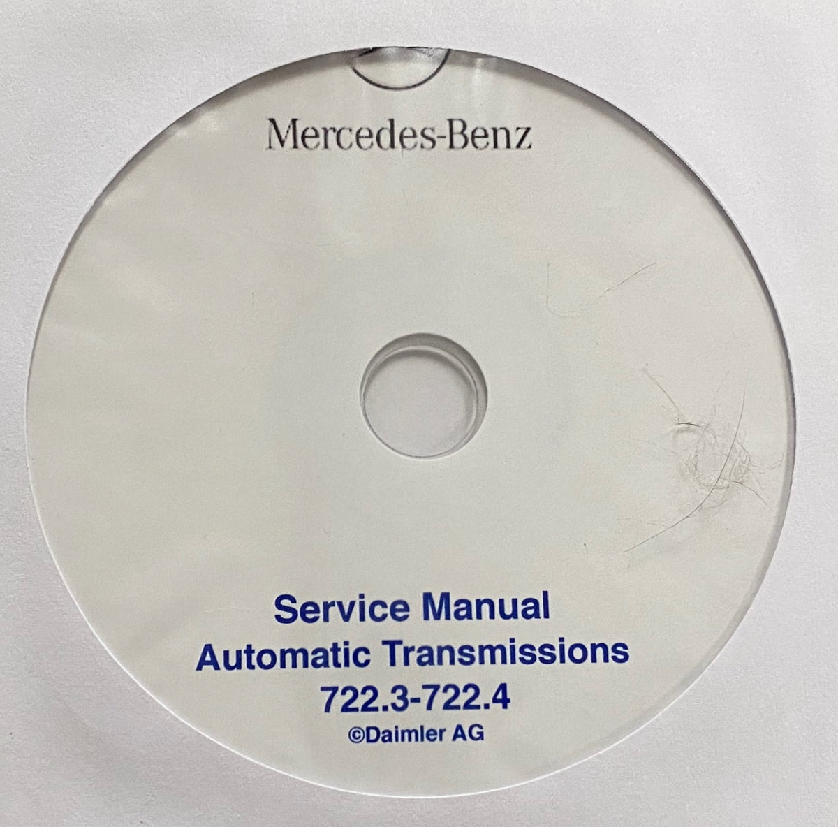 1979-1996 Mercedes-Benz Automatic Transmissions 722.3-722.4 Workshop M ...